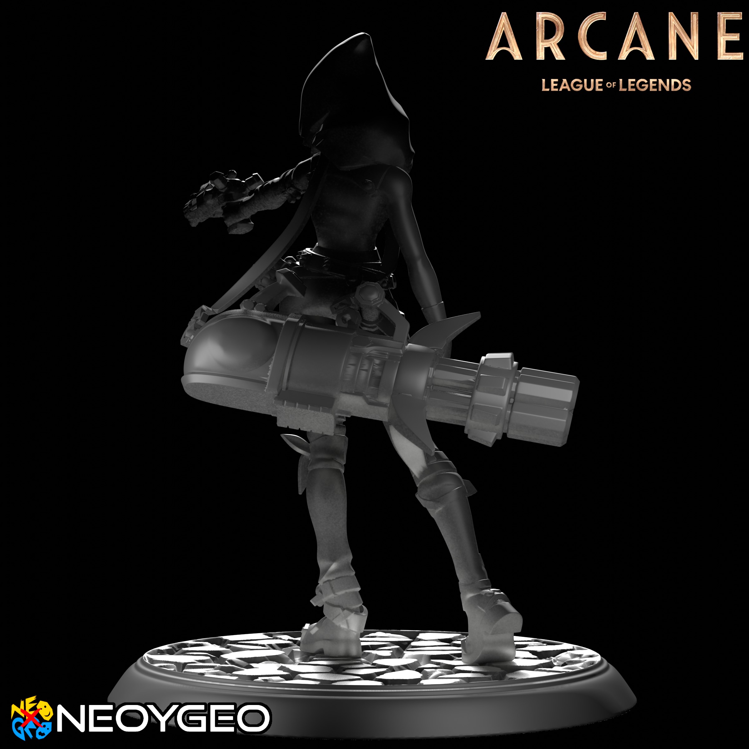 JINX ARCANE PRODIGY - LEAGUE OF LEGENDS 3D model 3D printable | CGTrader