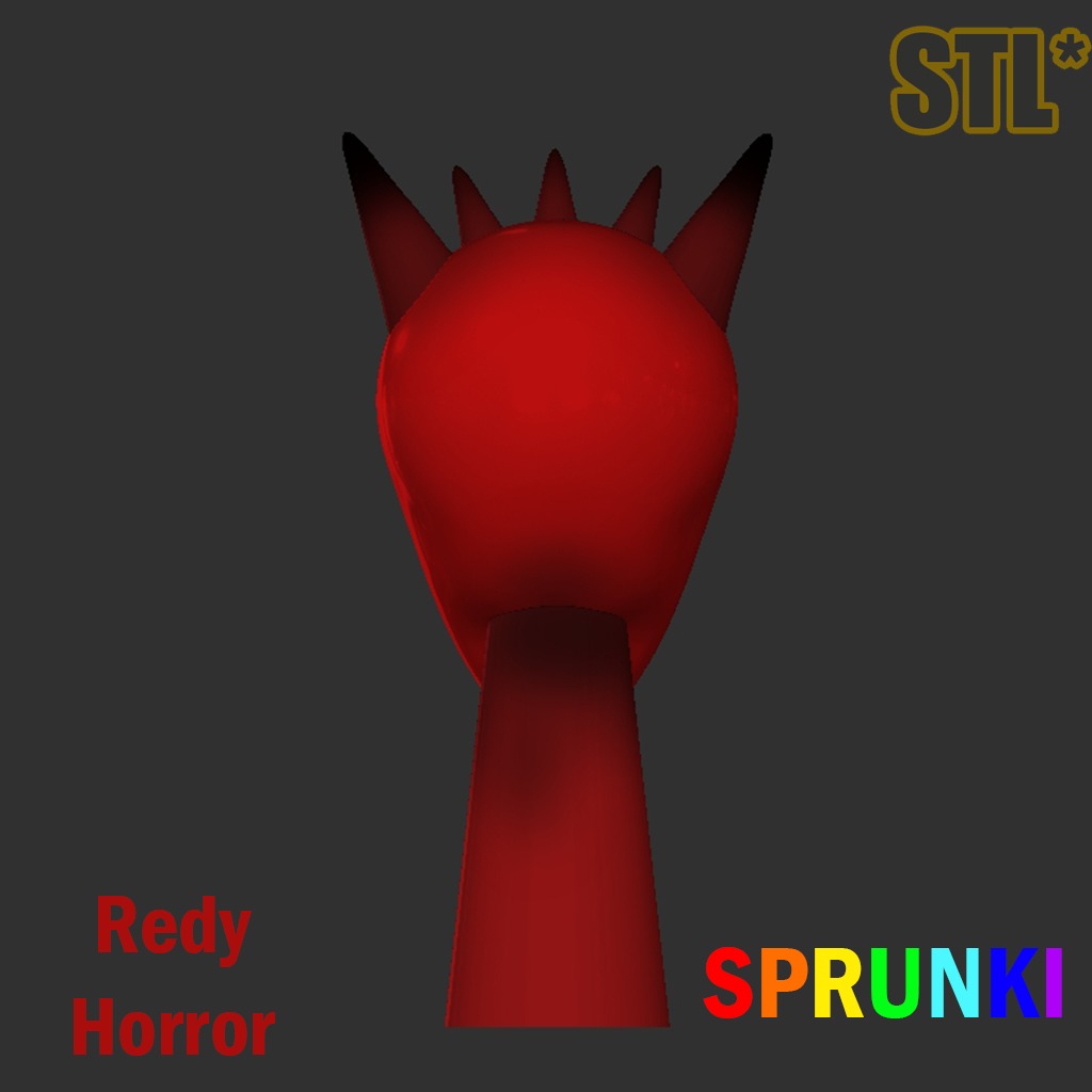 Sprunki Incredibox Redy Horror Sprunki STL 3D 3D model 3D printable ...