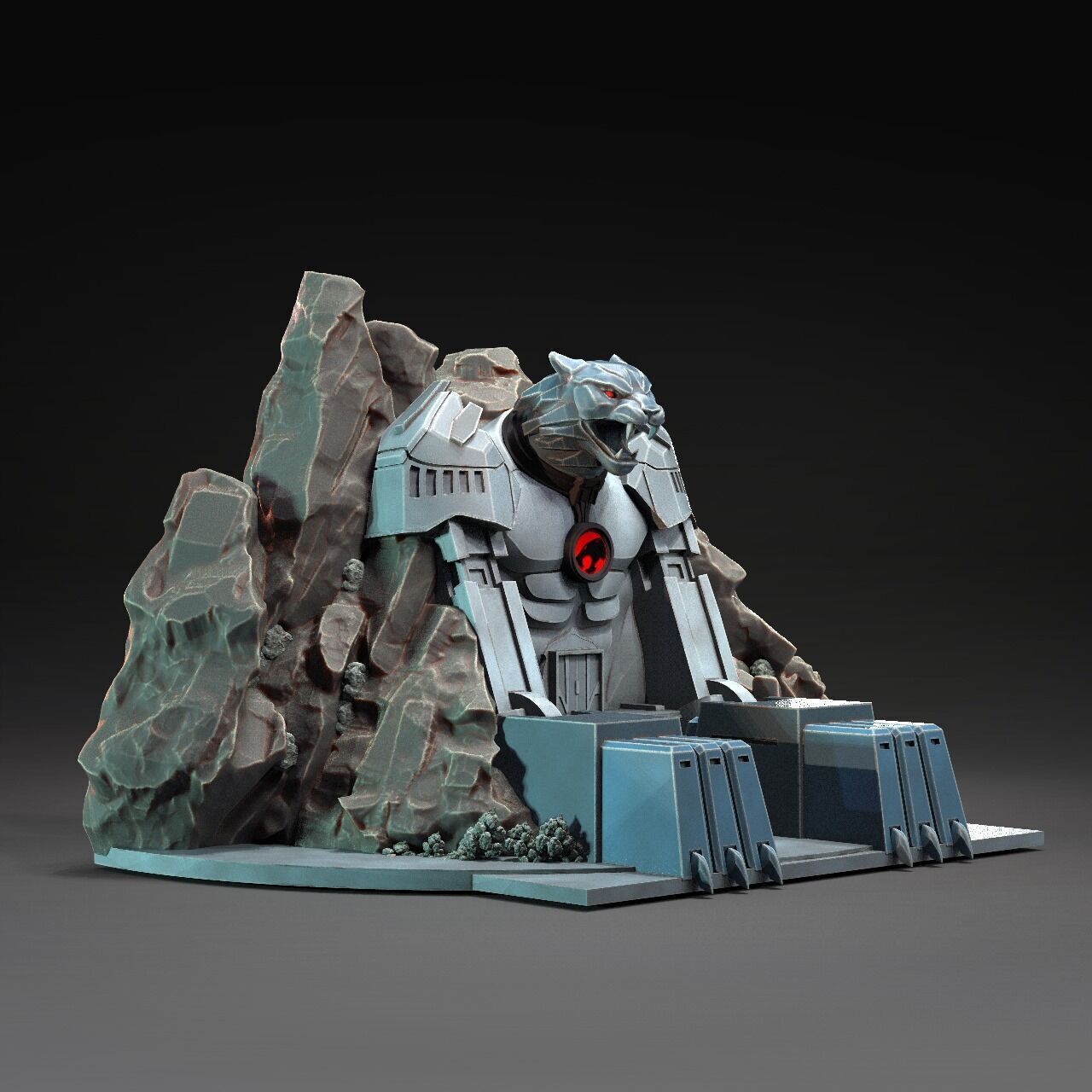 Cats Lair Thundercats Cubil STL 3d printing Collectibles 3D model 3D ...