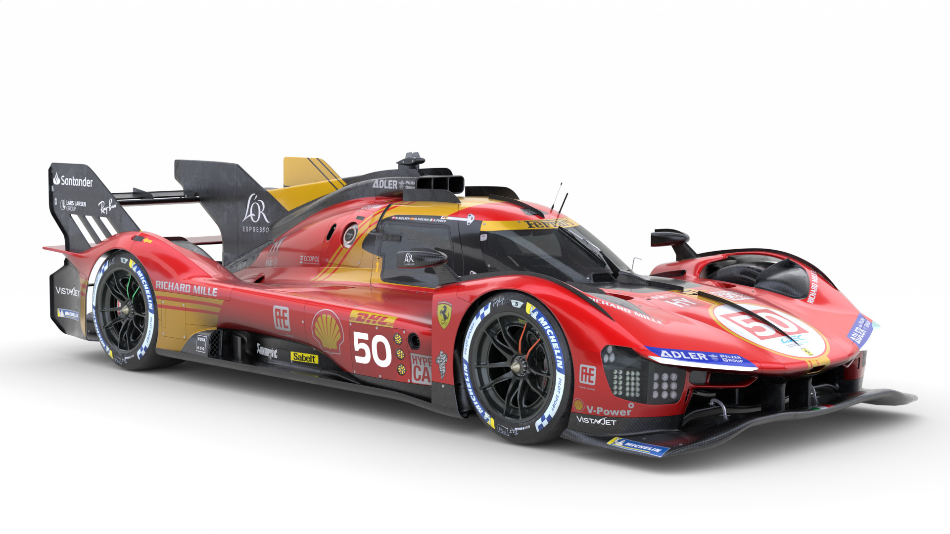 Ferrari 499p WEC 2024 3D model | CGTrader