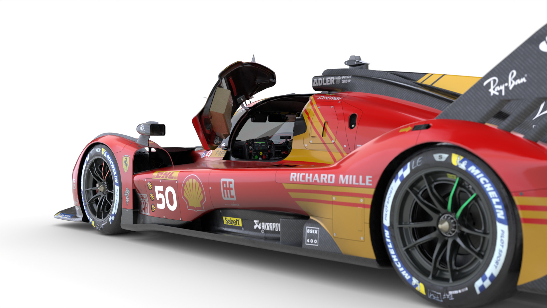 Ferrari 499p WEC 2024 3D model | CGTrader