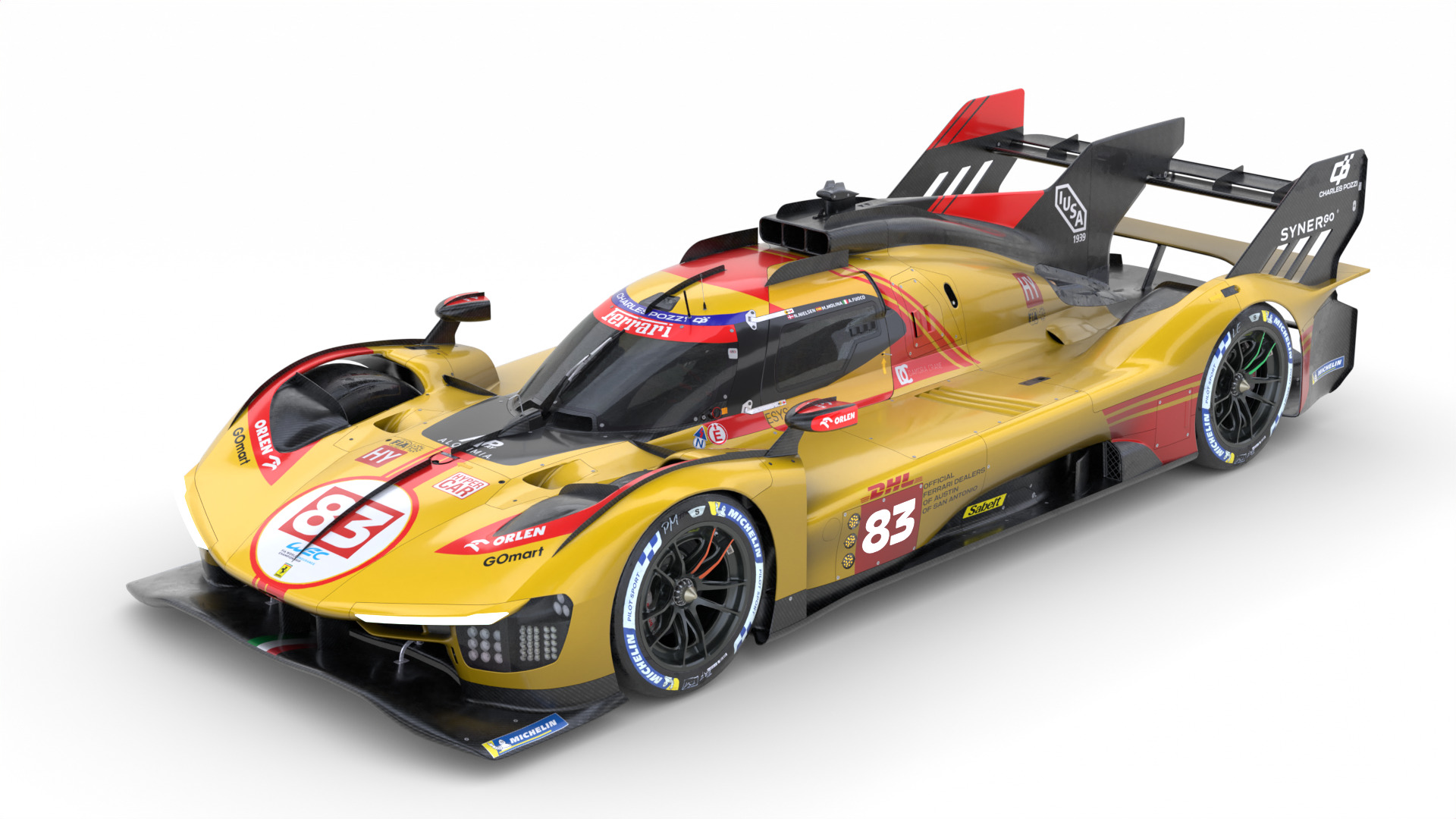 Ferrari 499p WEC 2024 3D model | CGTrader