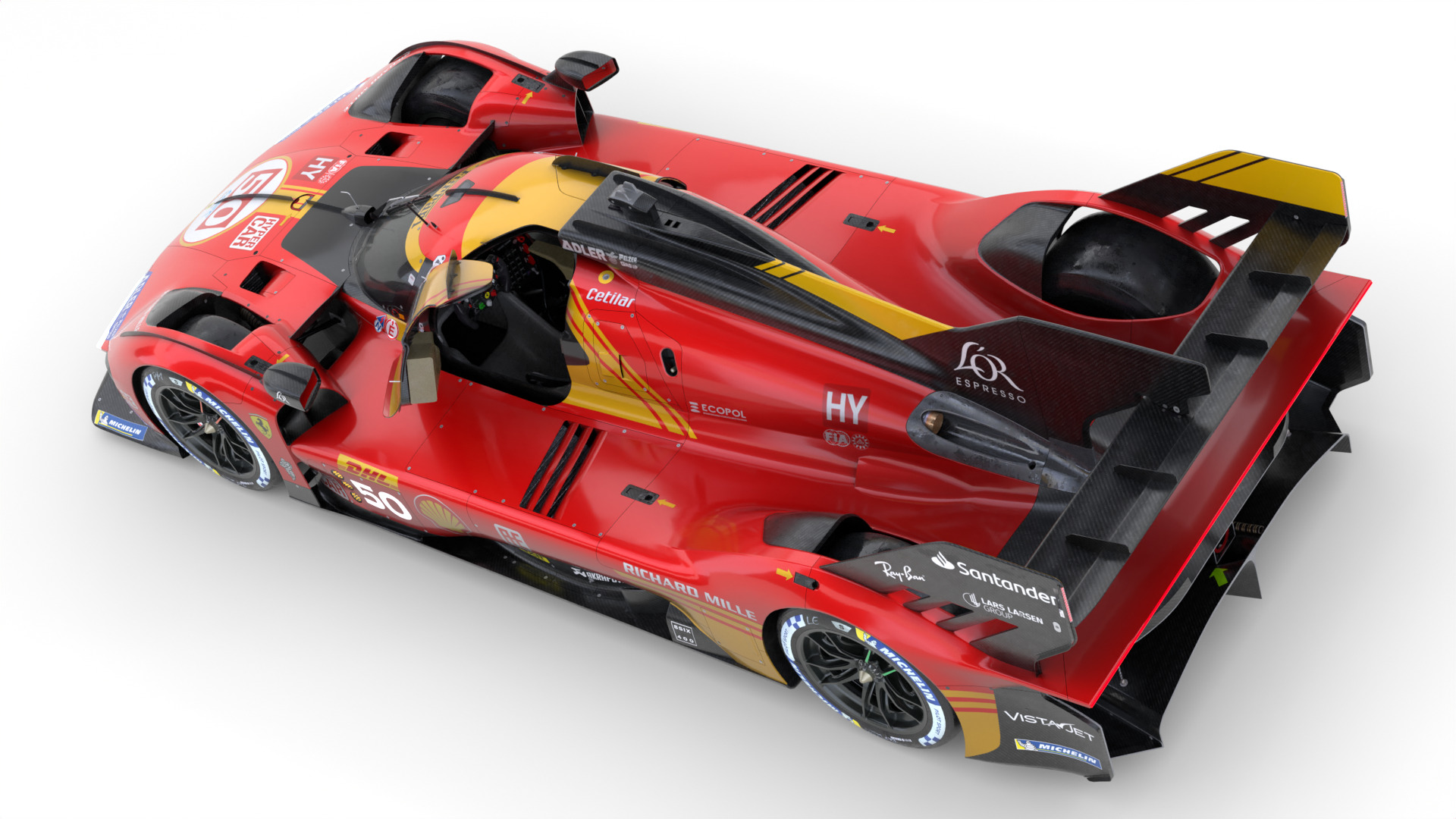 Ferrari 499p WEC 2024 3D model | CGTrader