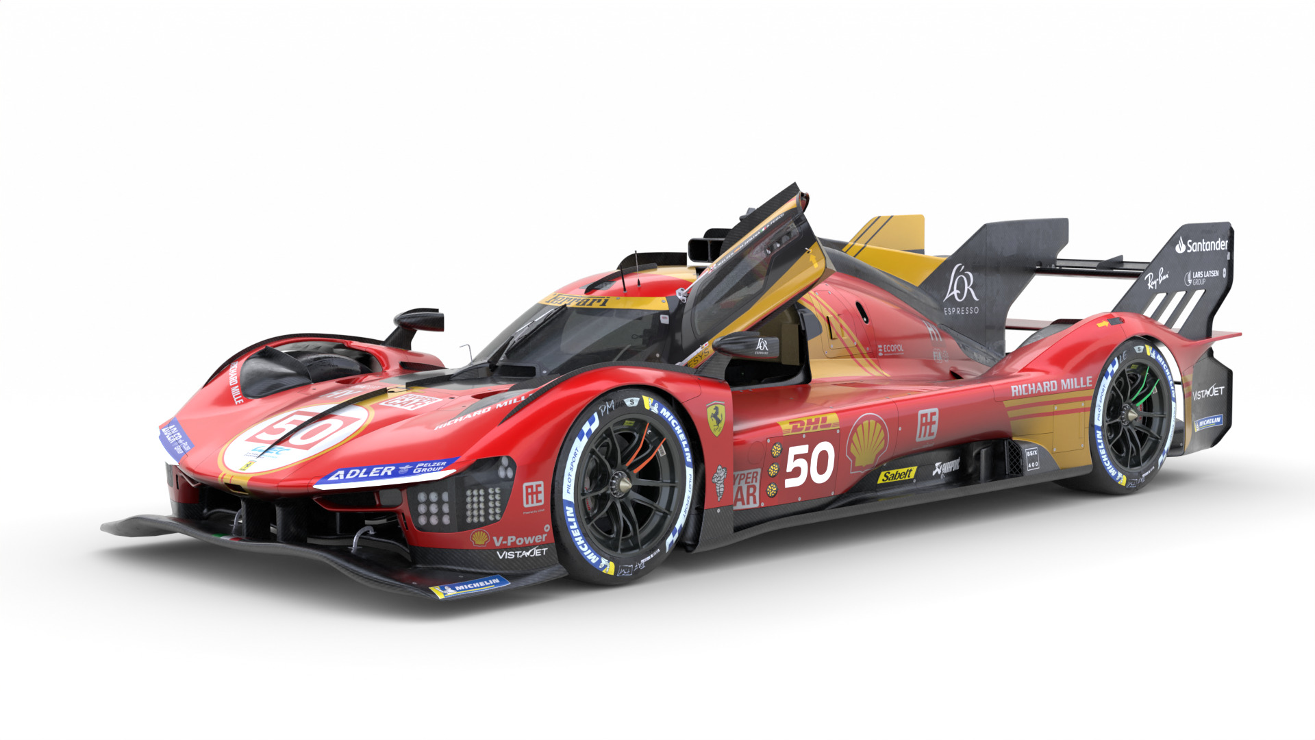 Ferrari 499p WEC 2024 3D model | CGTrader