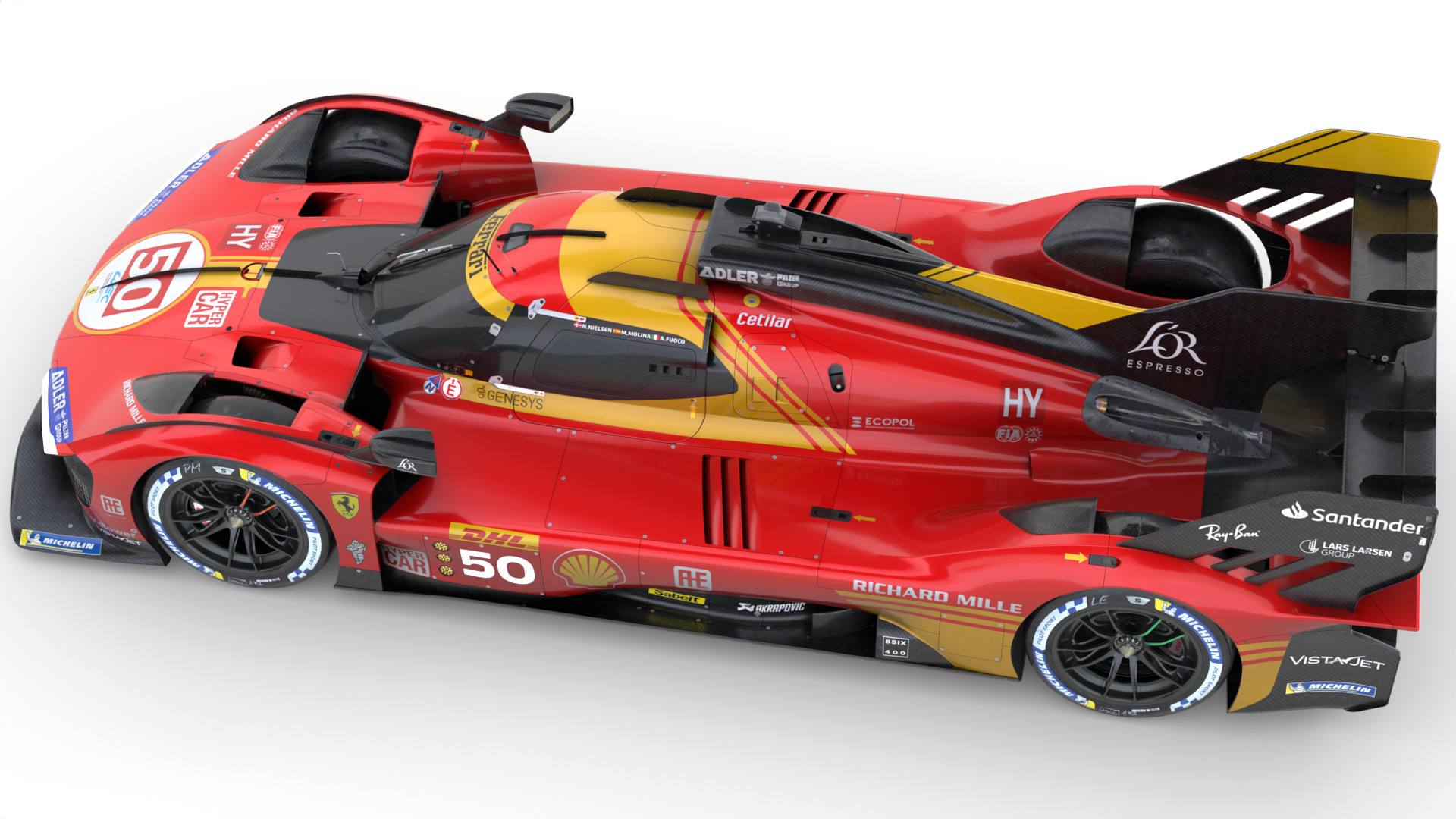 Ferrari 499p WEC 2024 3D model | CGTrader