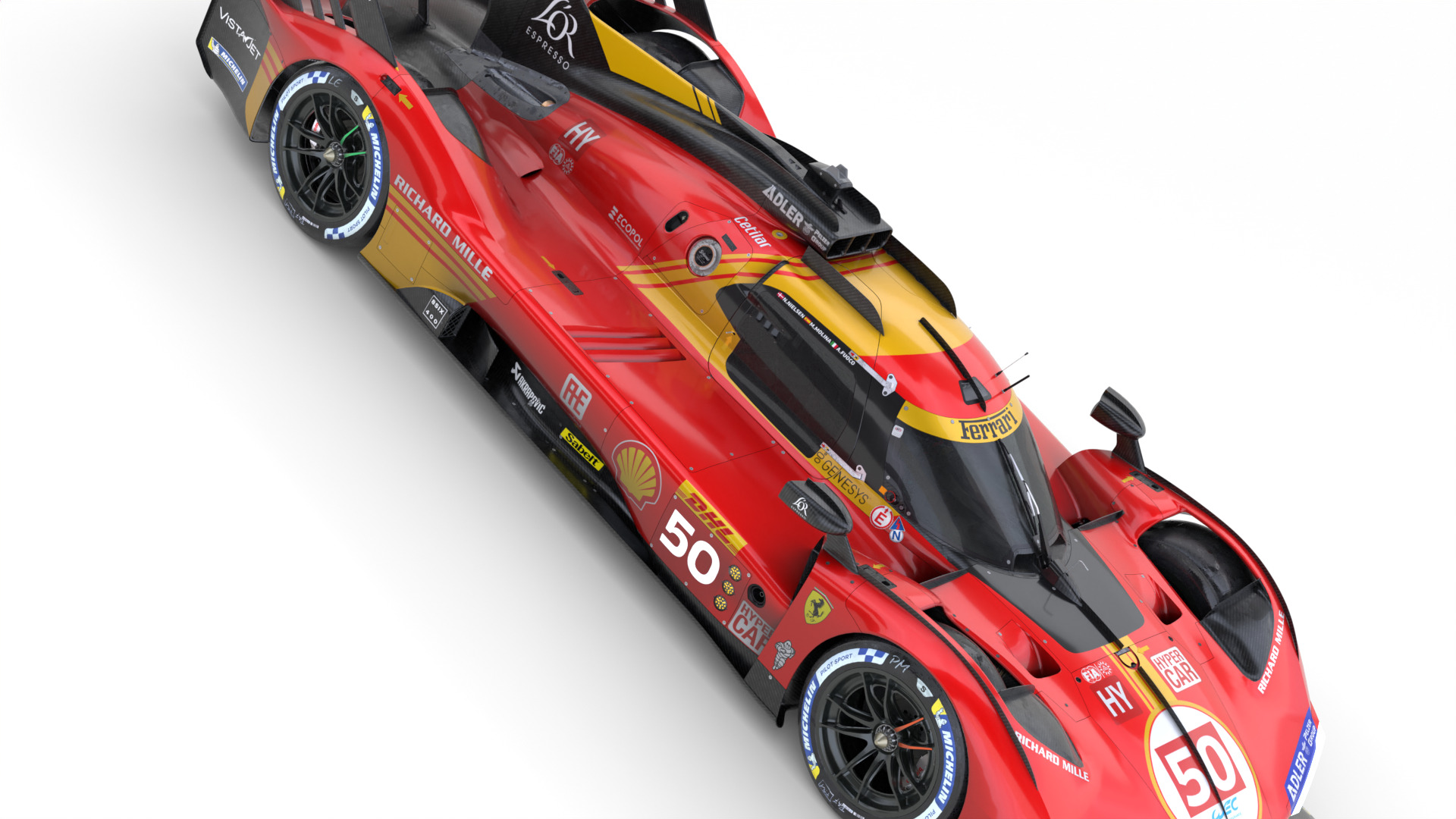 Ferrari 499p WEC 2024 3D model | CGTrader
