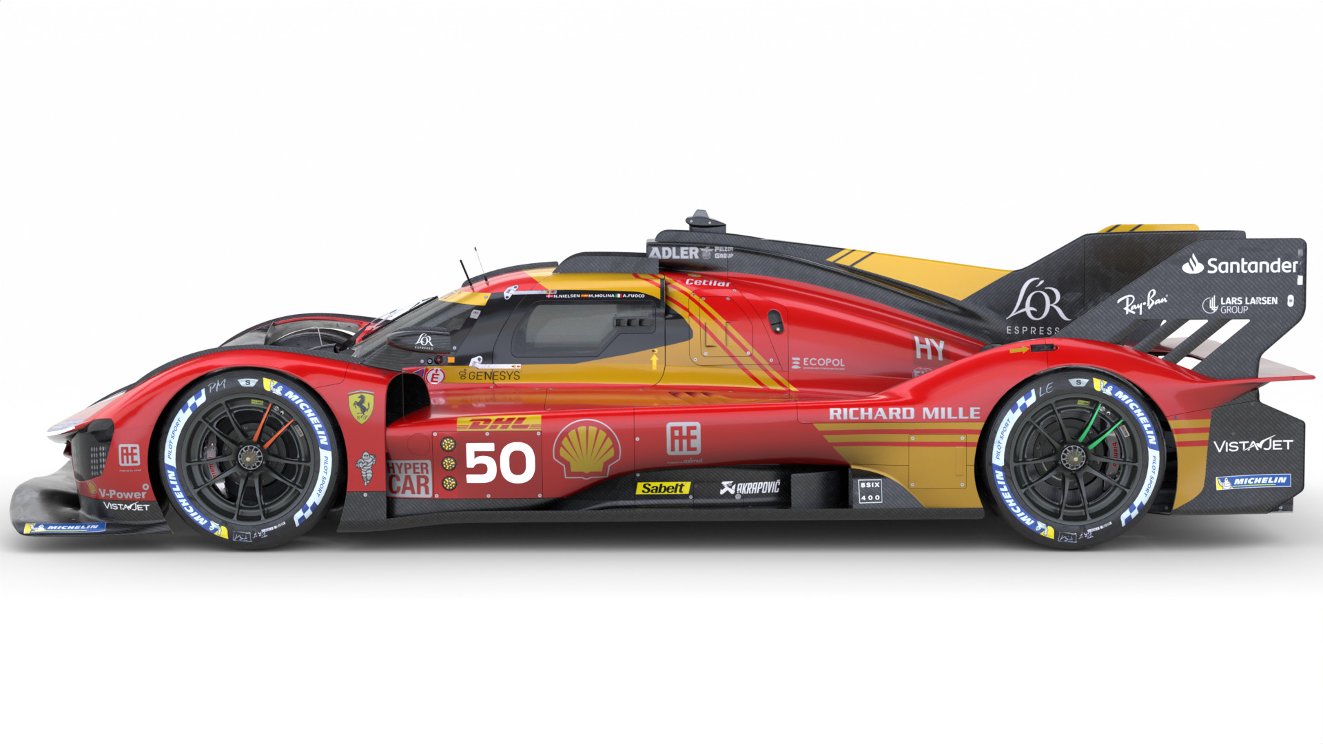 Ferrari 499p WEC 2024 3D model | CGTrader