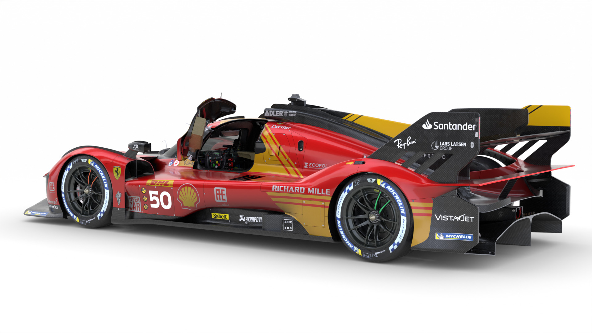 Ferrari 499p WEC 2024 3D model | CGTrader