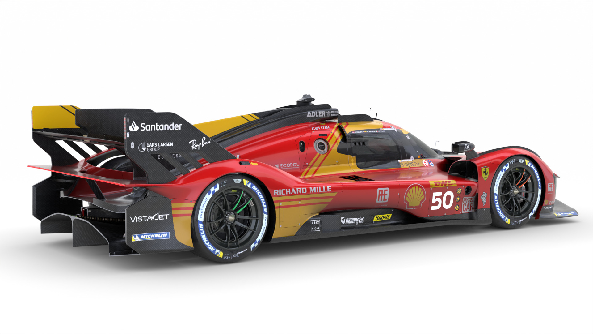 Ferrari 499p WEC 2024 3D model | CGTrader