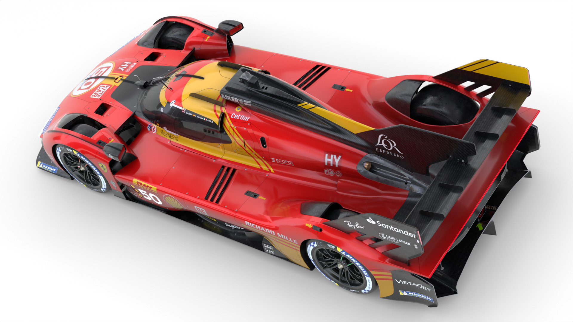 Ferrari 499p WEC 2024 3D model | CGTrader