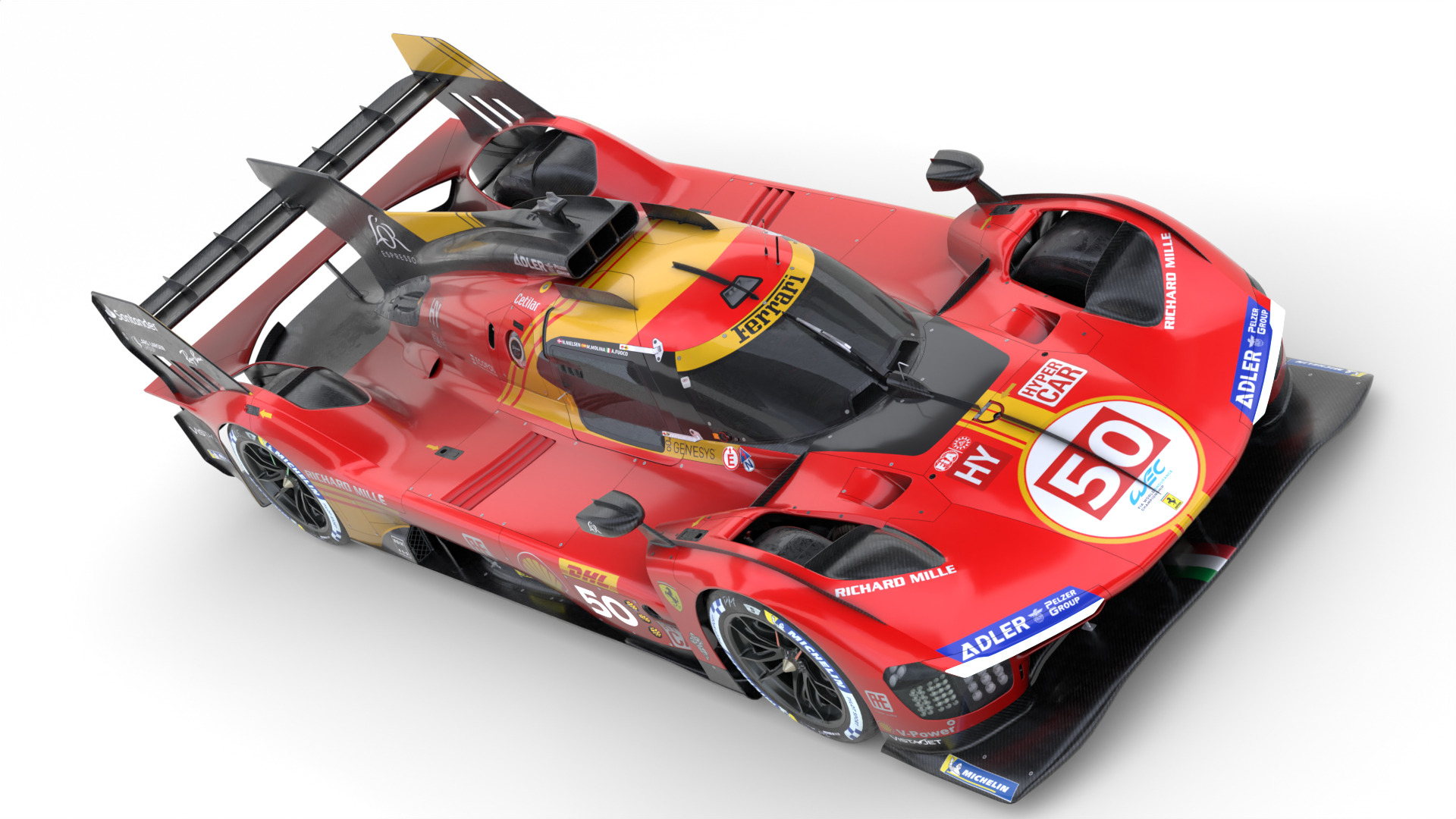 Ferrari 499p WEC 2024 3D model | CGTrader