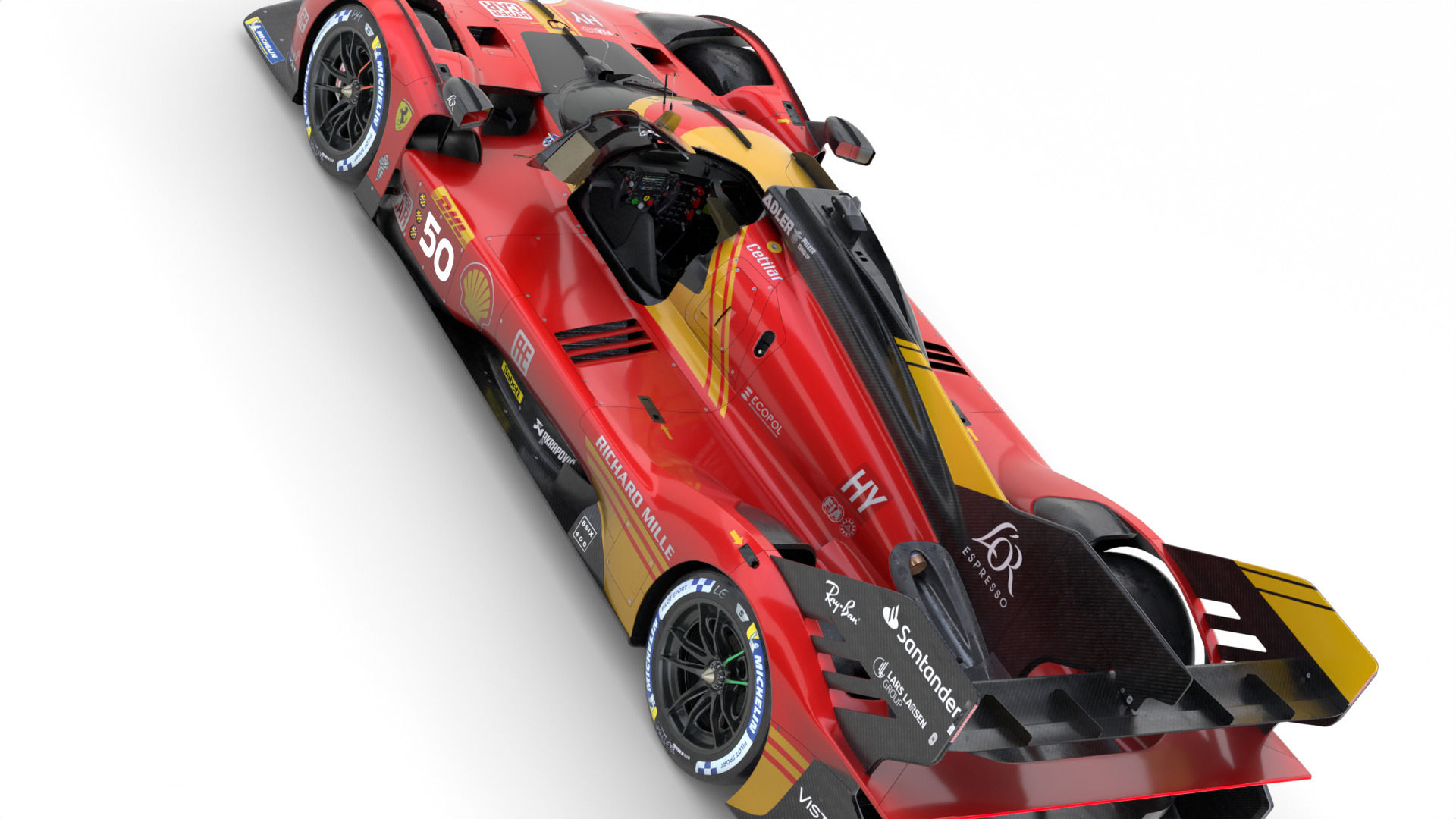 Ferrari 499p WEC 2024 3D model | CGTrader