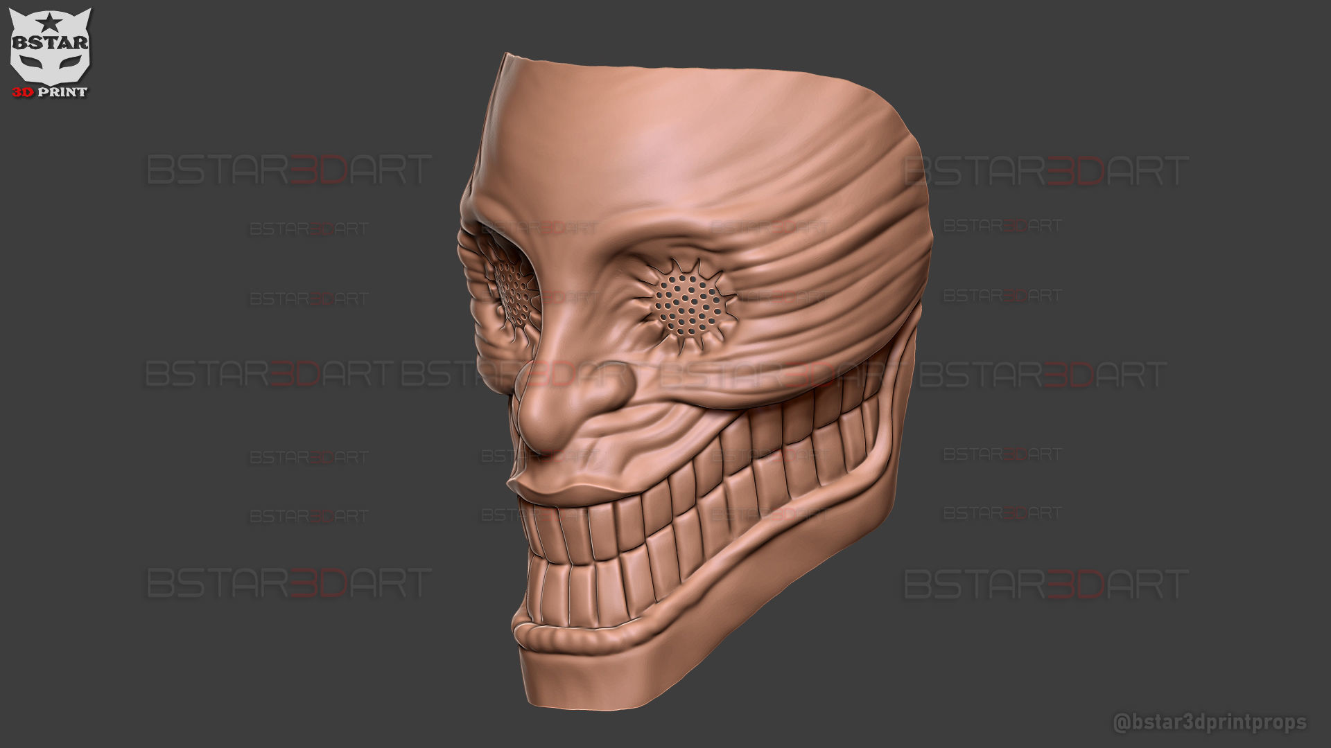 Acrobatic Silky Aira Mask - Dandadan Anime Cosplay 3D model 3D ...