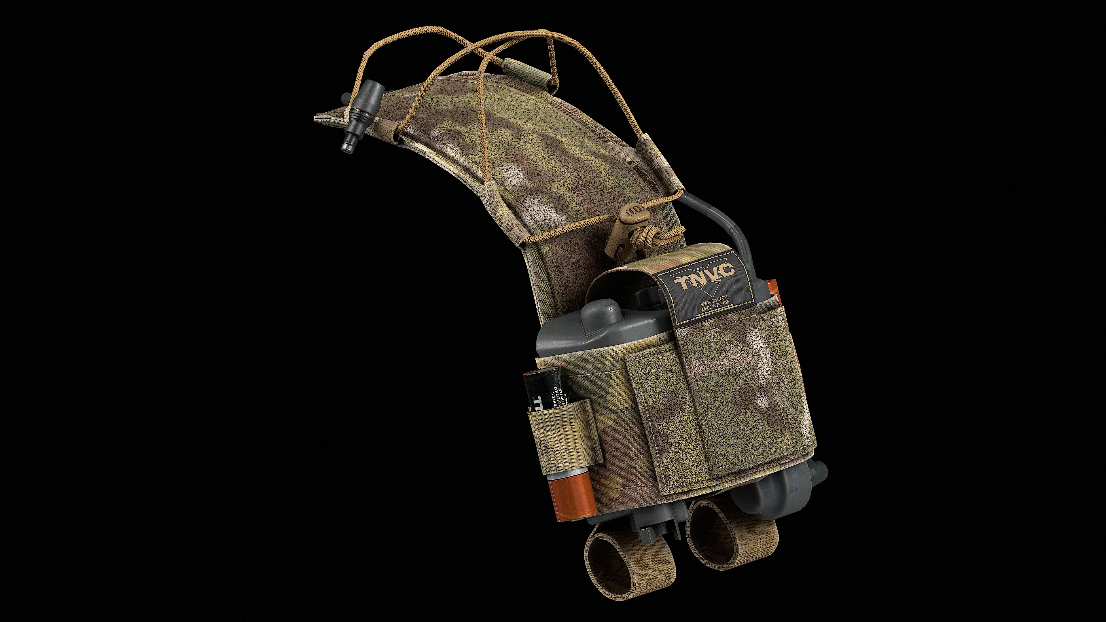 3D model TNVC Mohawk MK3 Gen 2 and L3Harris Battery VR / AR / low-poly ...