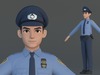 3D model Michael Cartoon Man Character VR / AR / low-poly | CGTrader