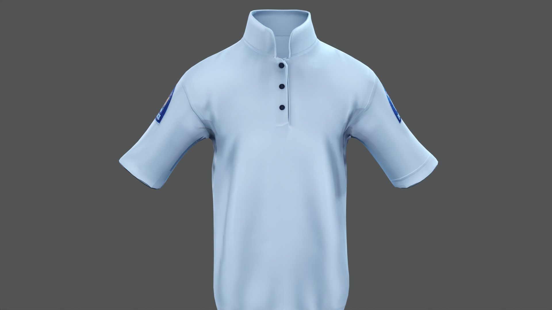 3D model NZ Police Uniform Stab Vest Hi-Vis Vest Microphone GTA fivem ...