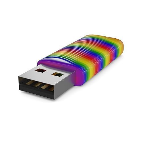 USB flash drive 3D model | CGTrader