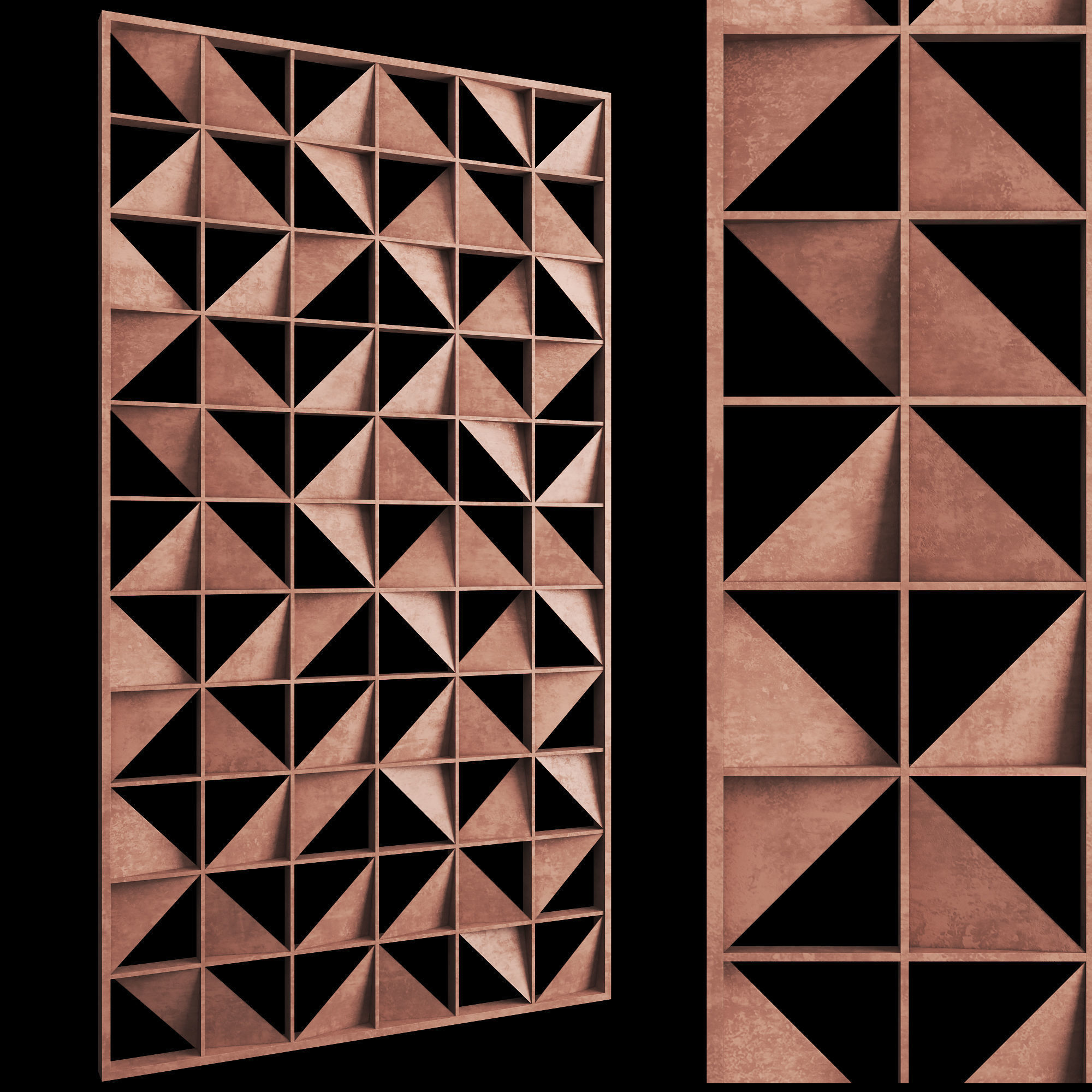 Facade elevation Cnc Design 3D model | CGTrader