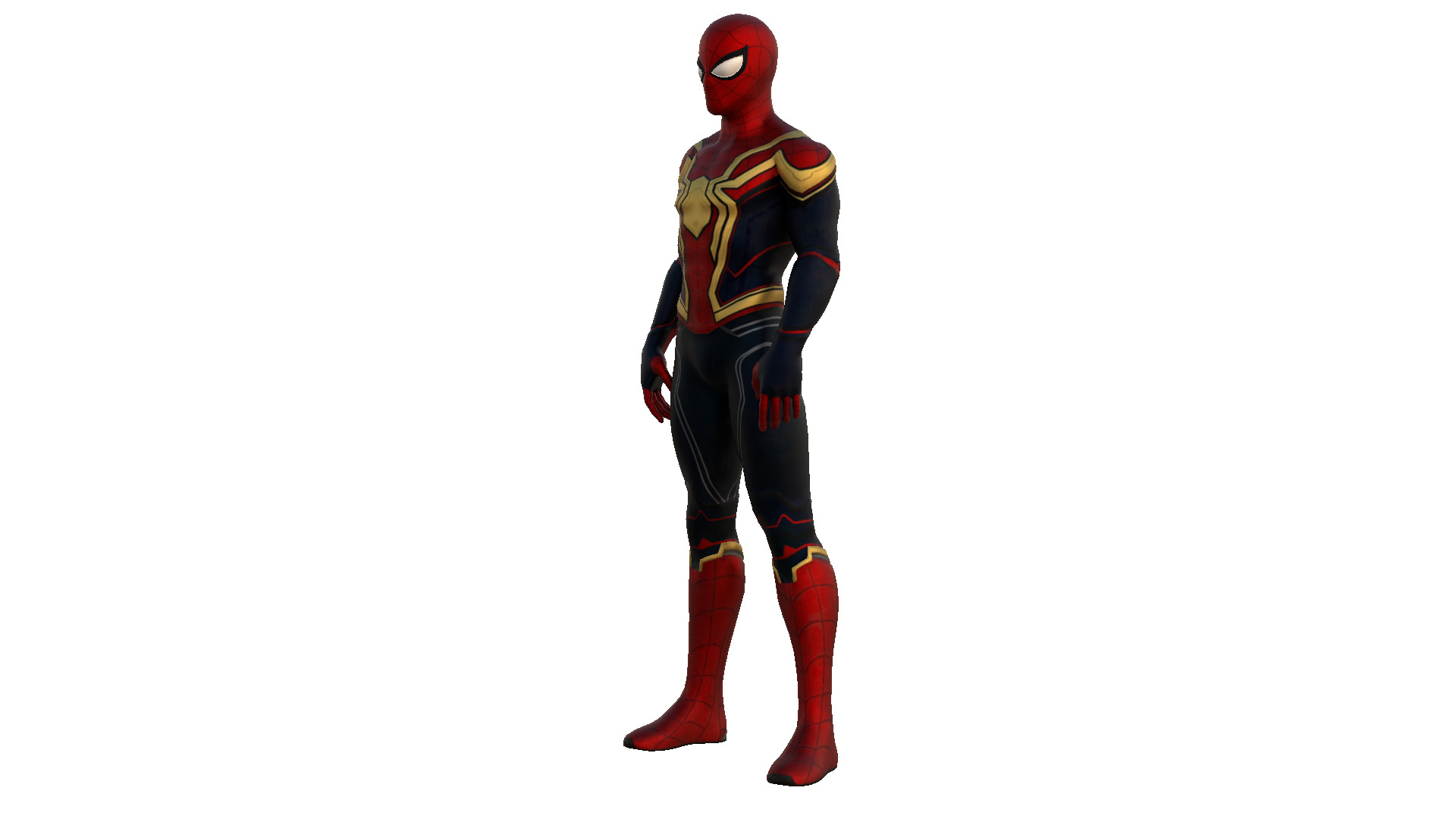 3D model Spider-Man MCU Suit Rigged and Game-Ready 3D Model VR / AR ...