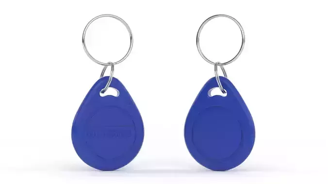 RFID Key Tag free 3D model | CGTrader