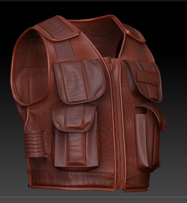 3D model British transport Police Hi-Vis Tactical Vest Retro Gear UK VR ...