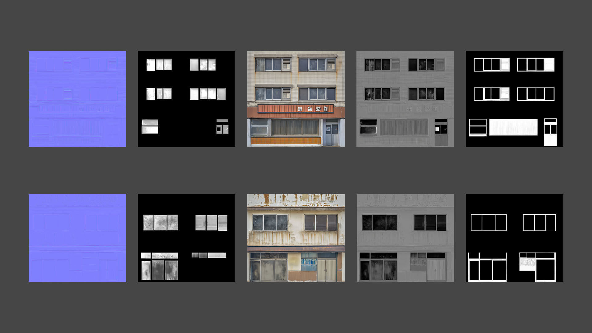 3D model City Building Kit - 120 Realistic Assets for Blender VR / AR ...
