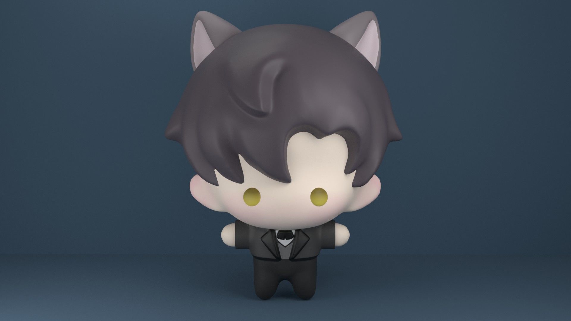 Zayne Cat Love and Deepspace 3d print model printable 3D model 3D ...