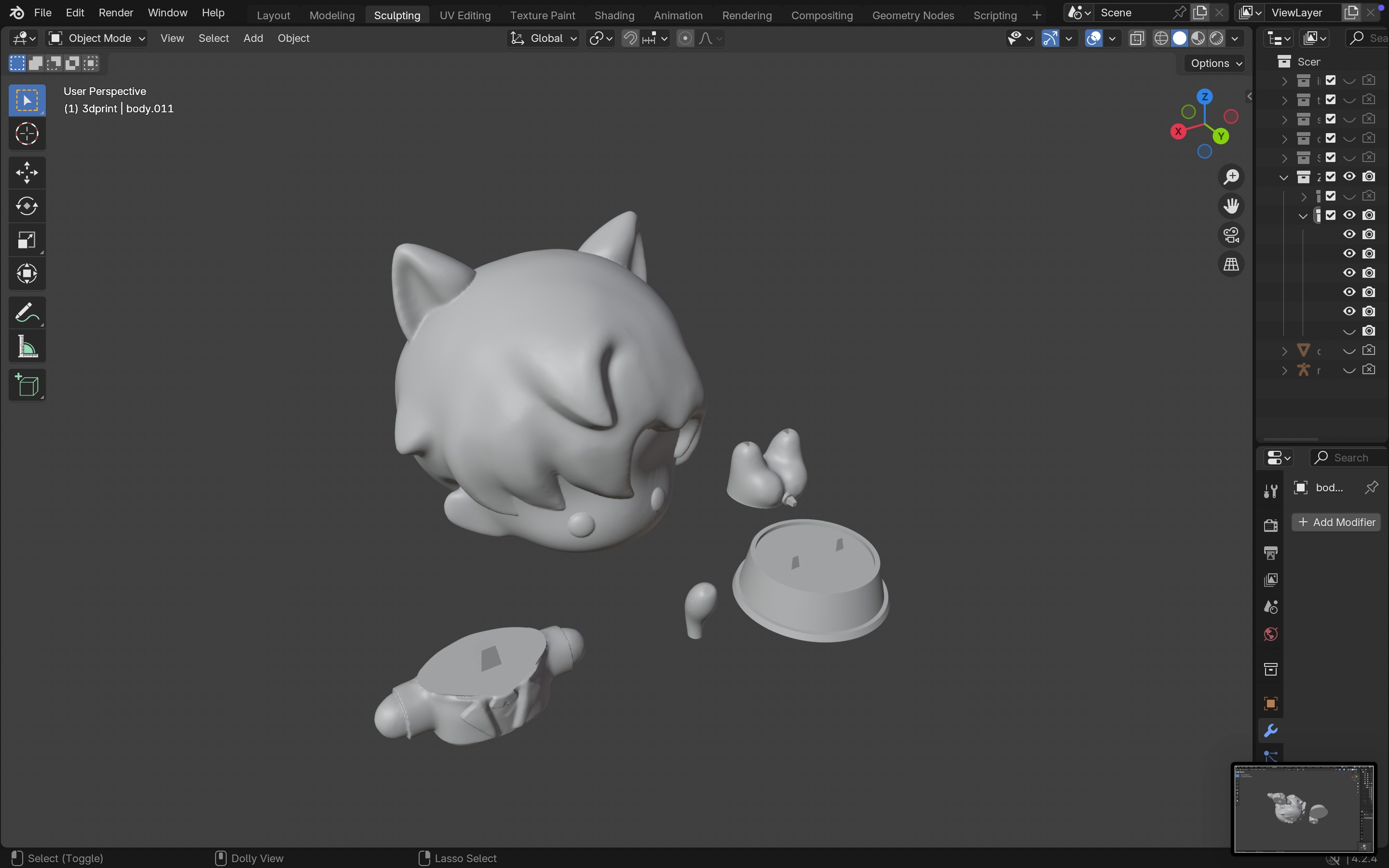 Zayne Cat Love and Deepspace 3d print model printable 3D model 3D ...