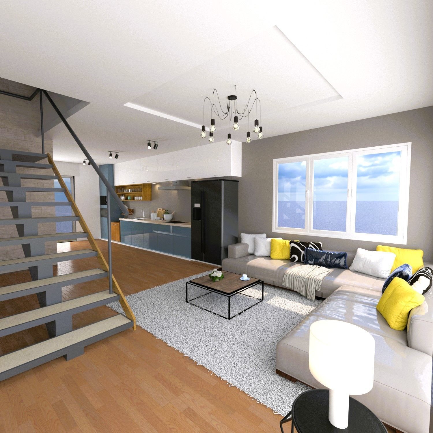HOME DESIGN SHIPPING CONTAINER INTERIOR AND EXTERIOR free 3D model ...