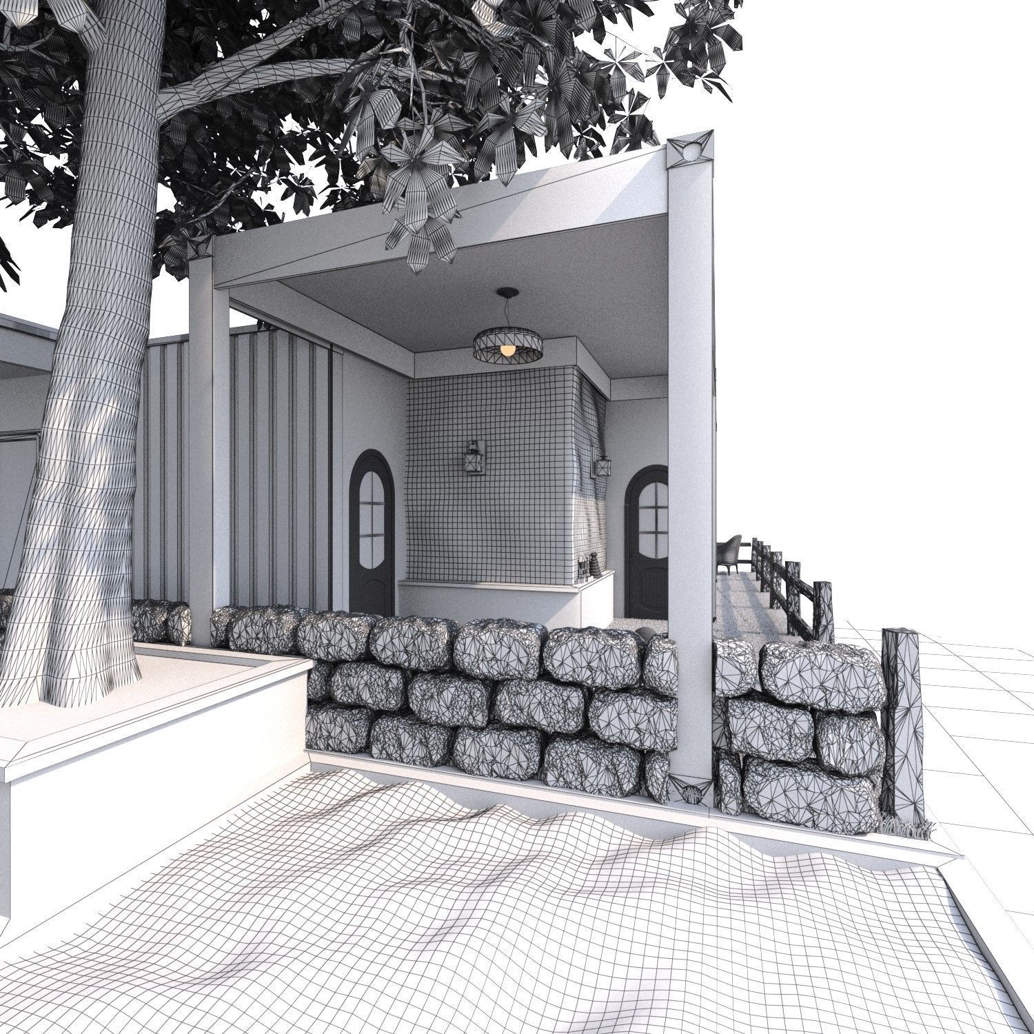 HOME DESIGN SHIPPING CONTAINER INTERIOR AND EXTERIOR free 3D model ...