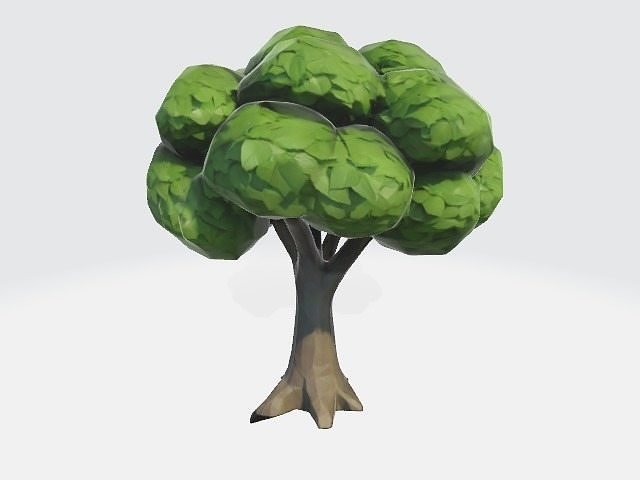 Low-poly tree free VR / AR / low-poly 3D model | CGTrader