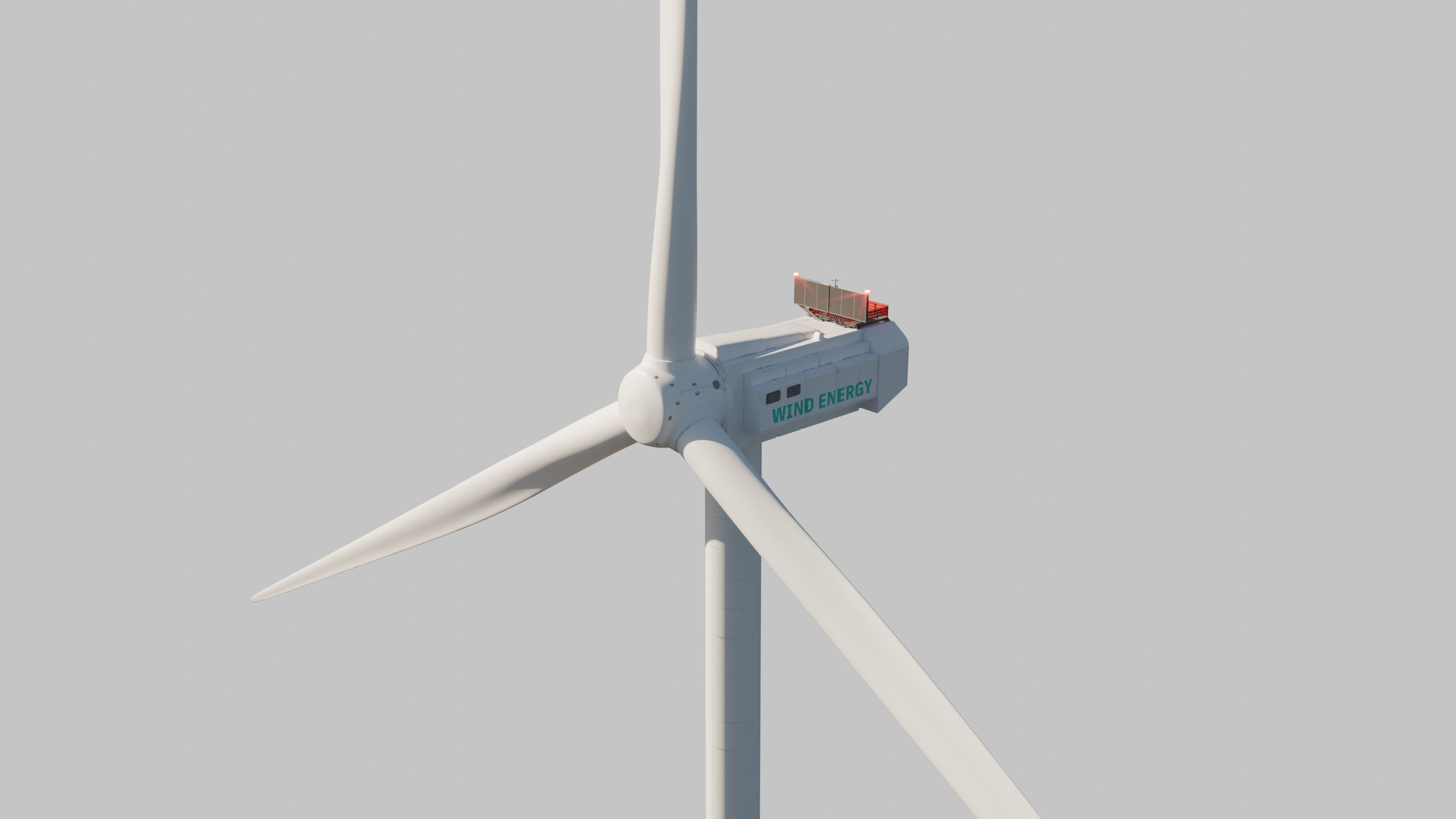 Offshore wind turbine 235 m radius free 3D model | CGTrader