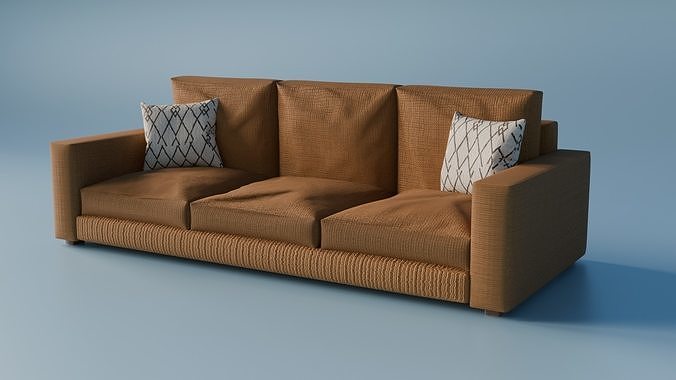 Realistic realistic modern sofa free VR / AR / low-poly 3D model | CGTrader