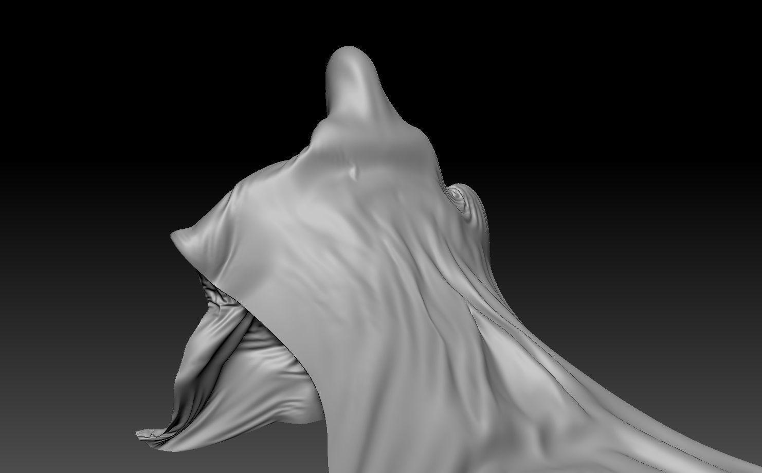 Cloth Ghost free 3D model | CGTrader