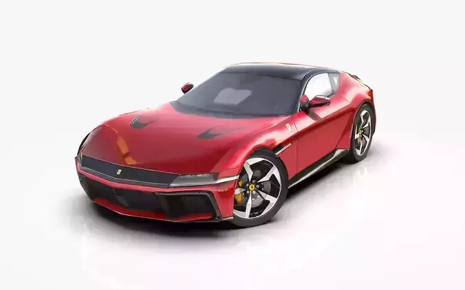3D model Ferrari 12 Cilindiri 2025 VR / AR / low-poly | CGTrader