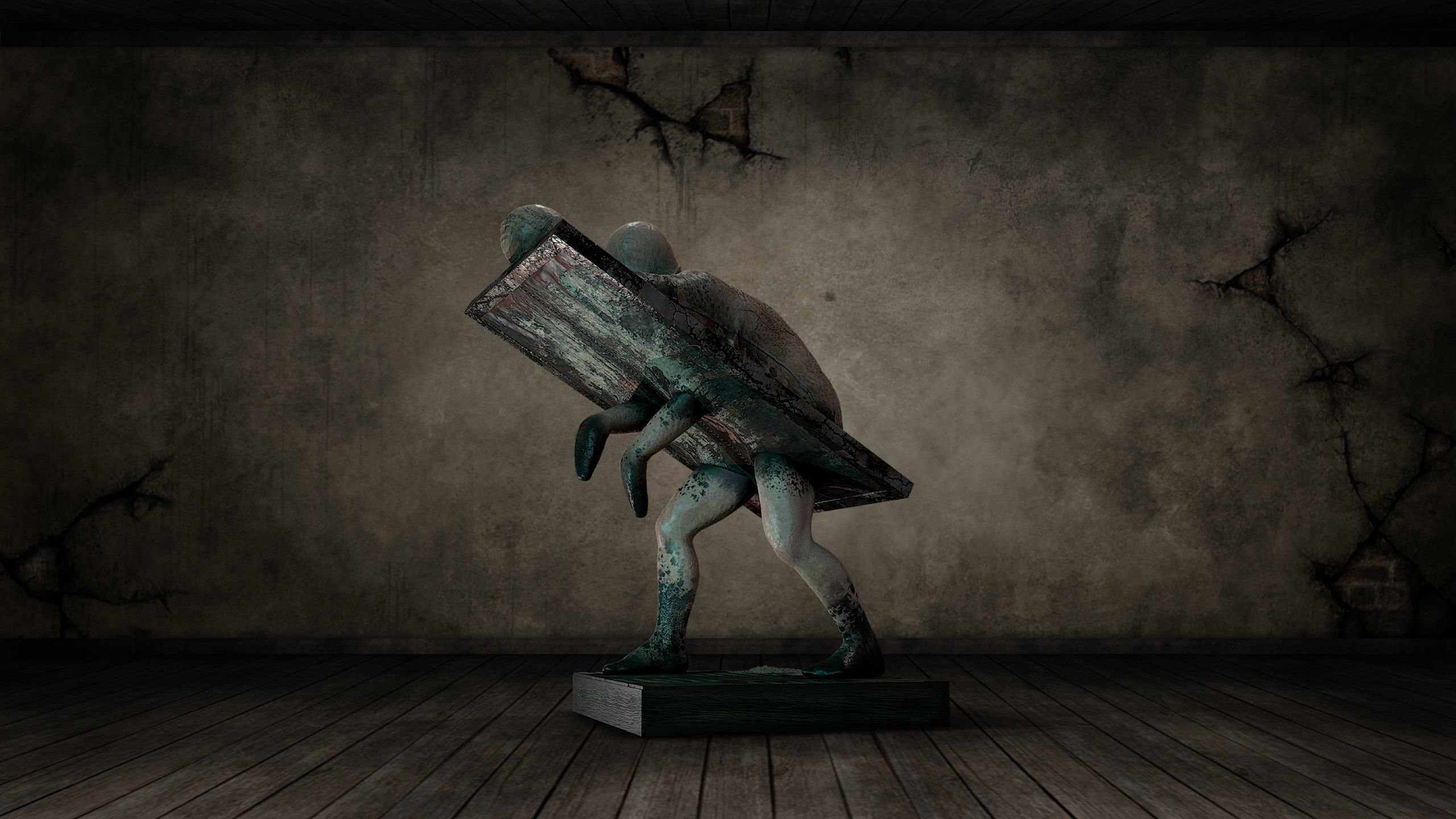 Silent hill 2 abstract daddy boss 3D model 3D printable | CGTrader