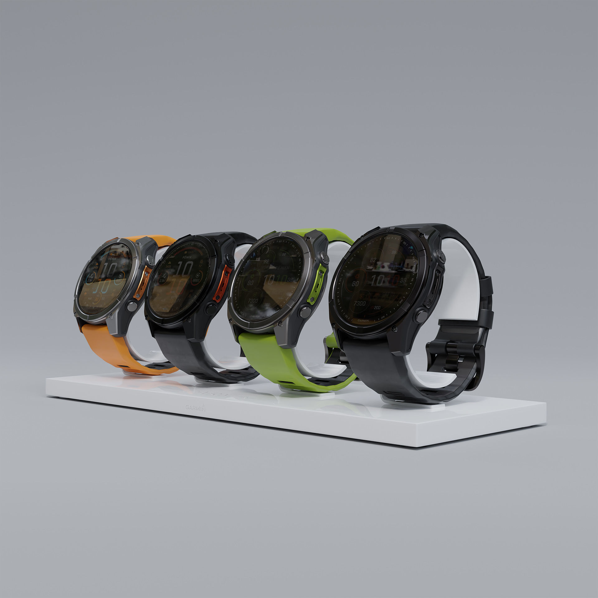Garmin Fenix 8 3D model animated rigged | CGTrader