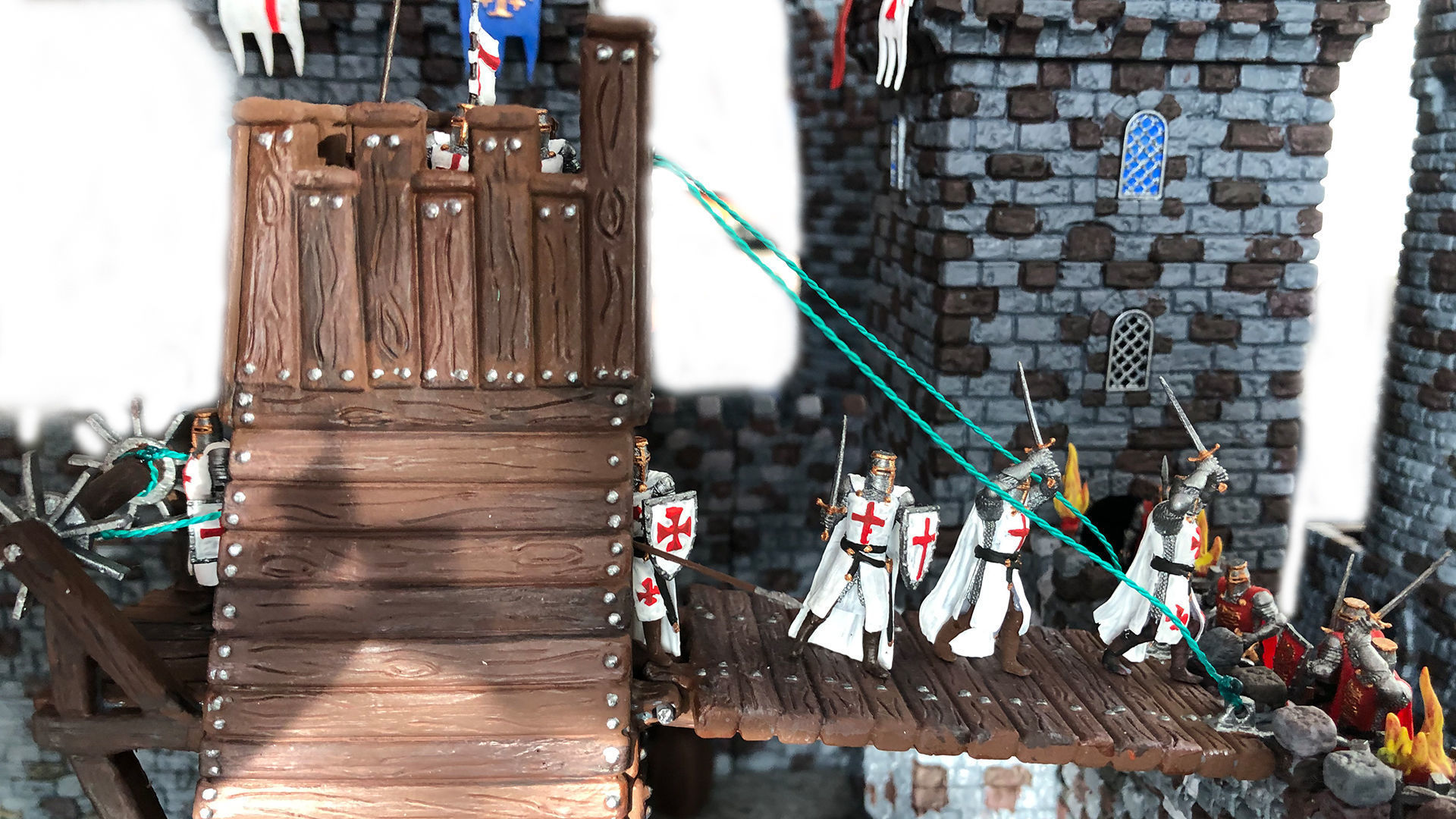 Siege machine Tower 3D model 3D printable | CGTrader