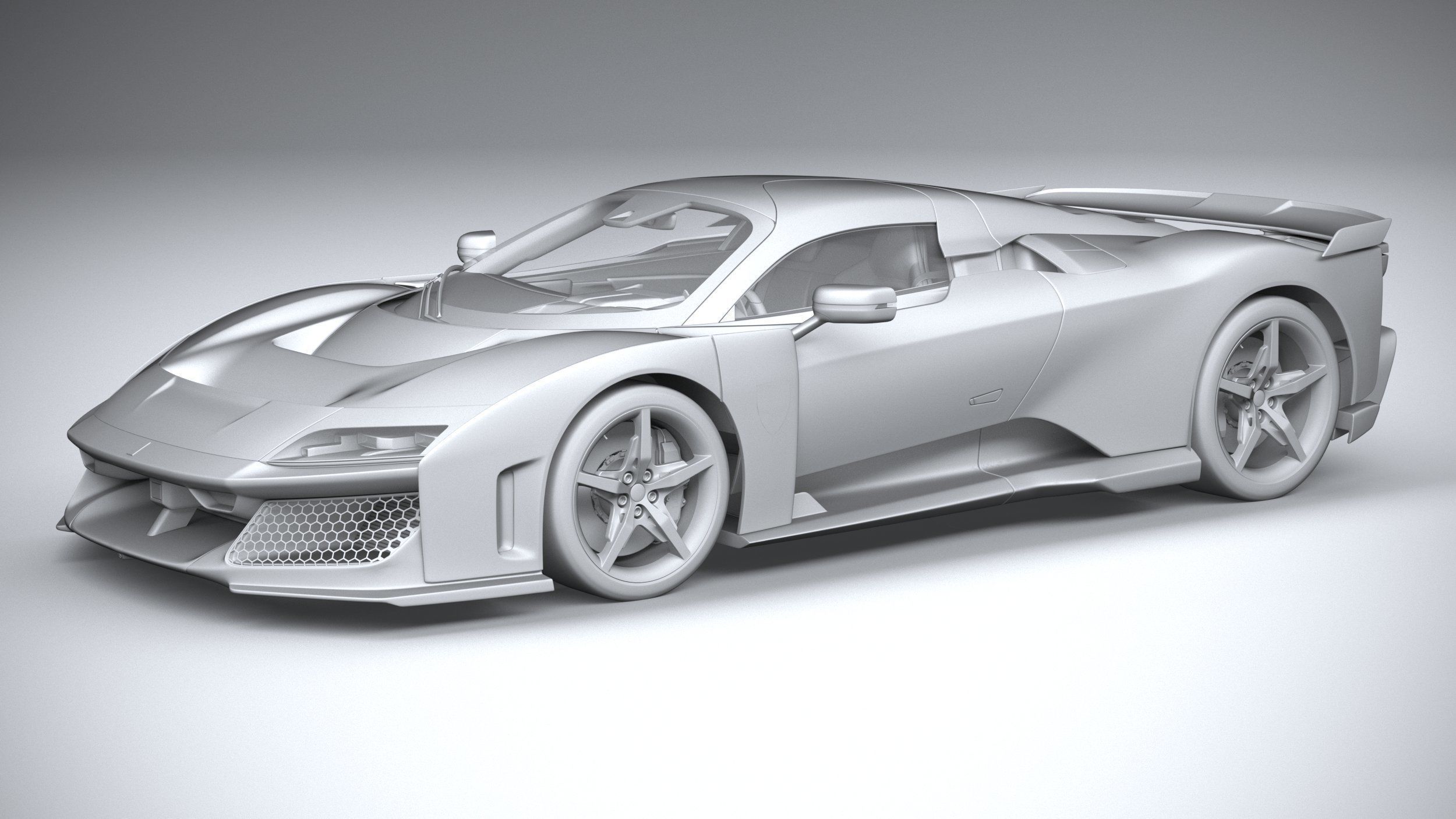 Ferrari F80 2025 3D model | CGTrader