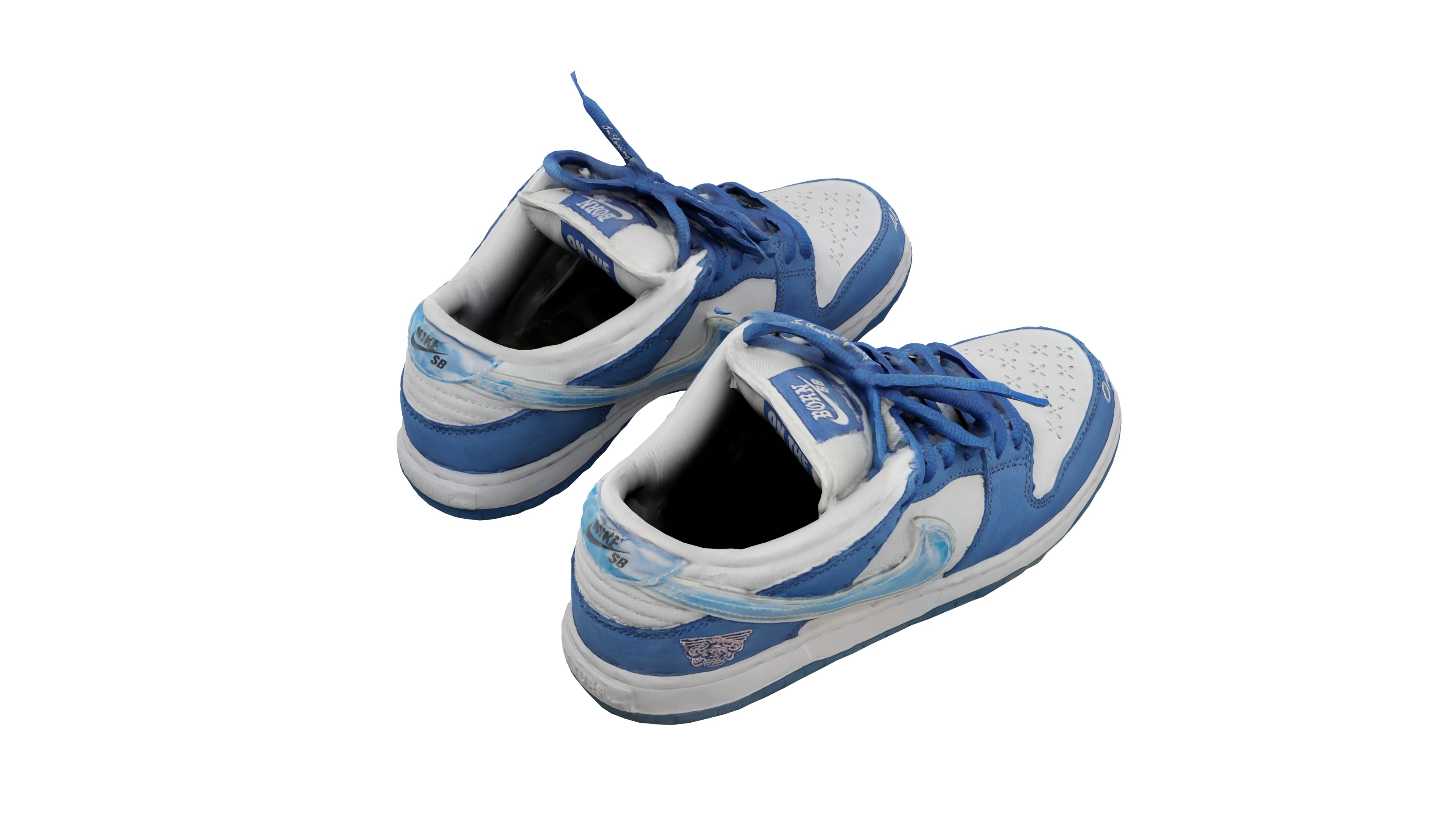 Nike Dunk Low Born x Raised - 3D Scan 3D model | CGTrader