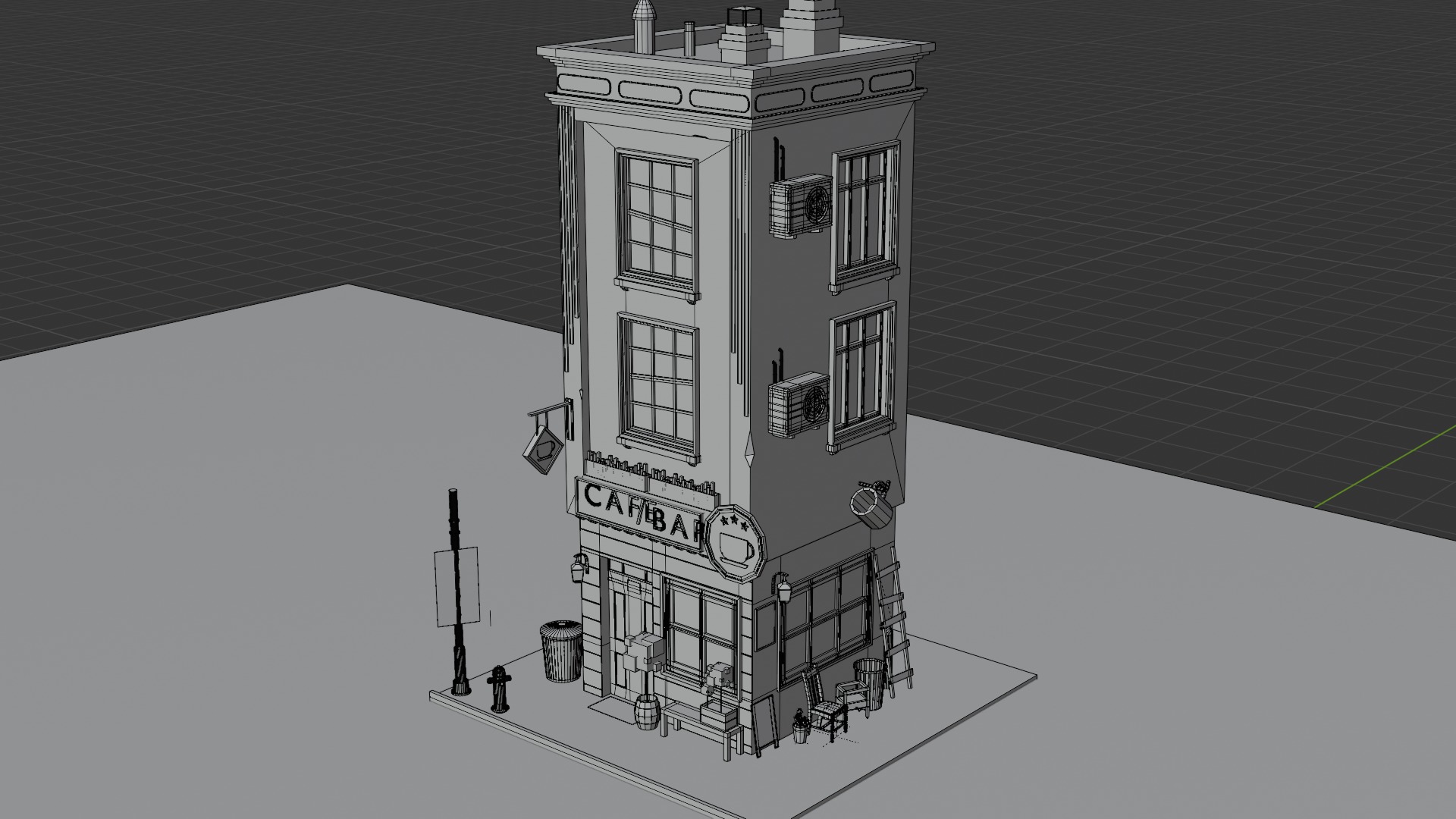 Building 3D Model free 3D model | CGTrader