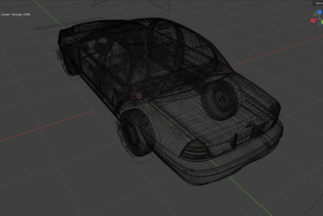 1998 Ford Crown Victoria 3D Model free 3D model | CGTrader