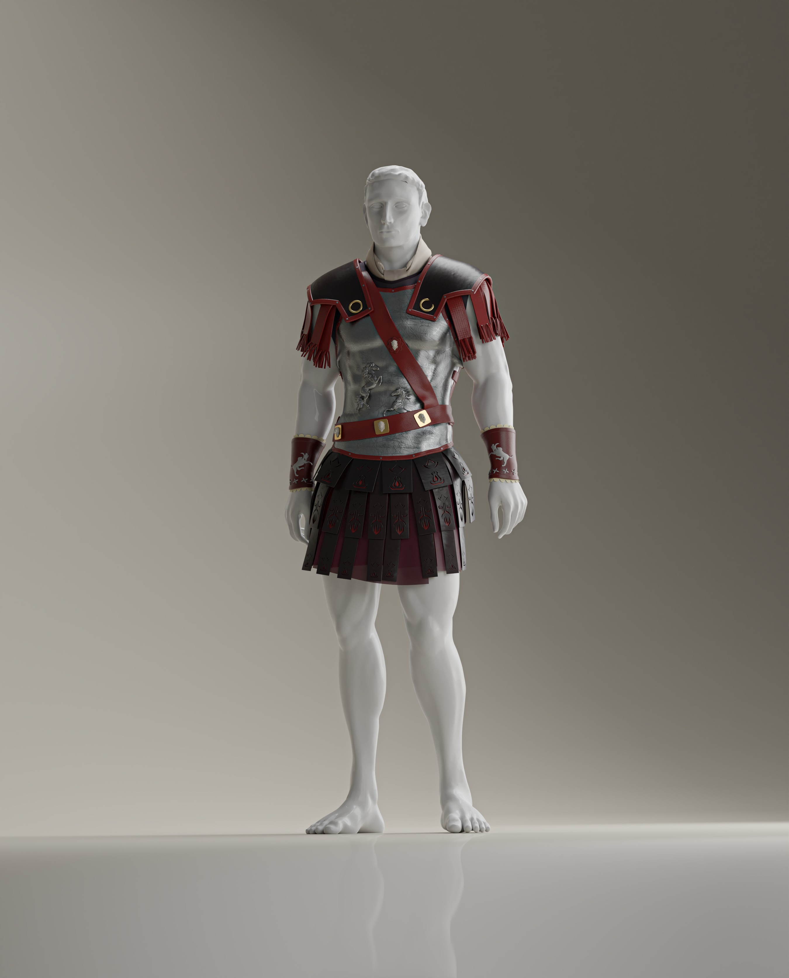 Armor of Marcus Crassus - Roman Armor 3D model | CGTrader