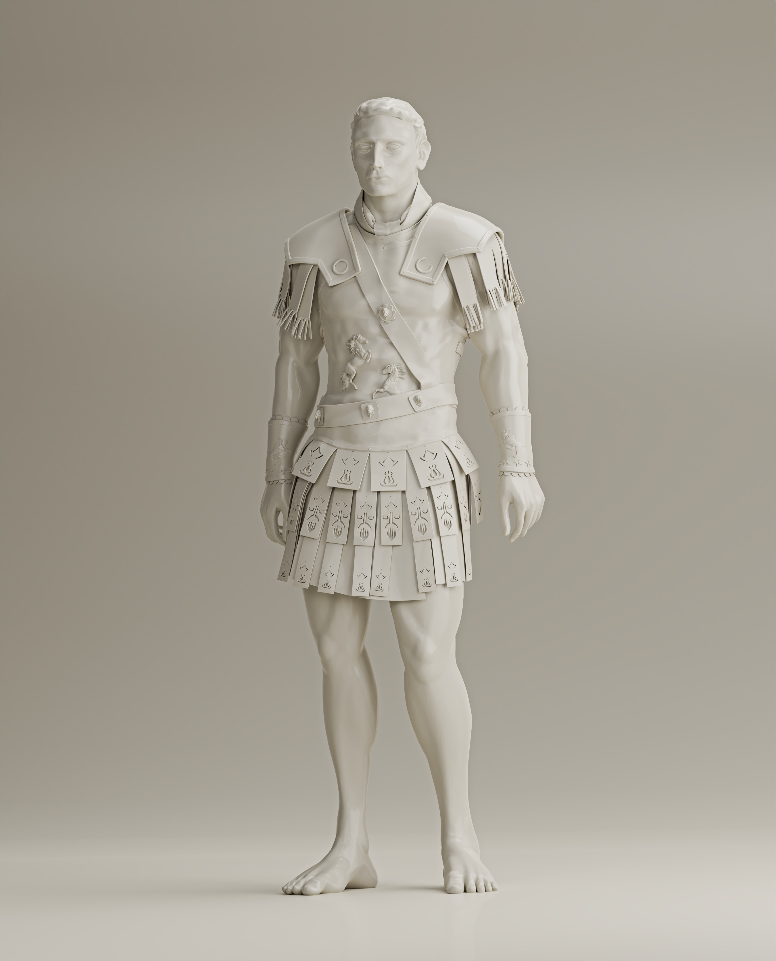 Armor of Marcus Crassus - Roman Armor 3D model | CGTrader