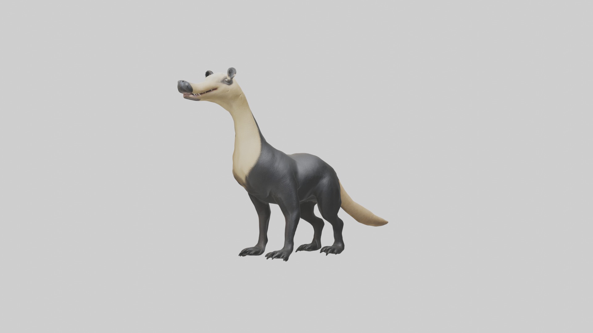 3D model Standing Anteater Model VR / AR / low-poly | CGTrader