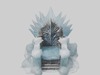 3D model Ice throne Model VR / AR / low-poly | CGTrader