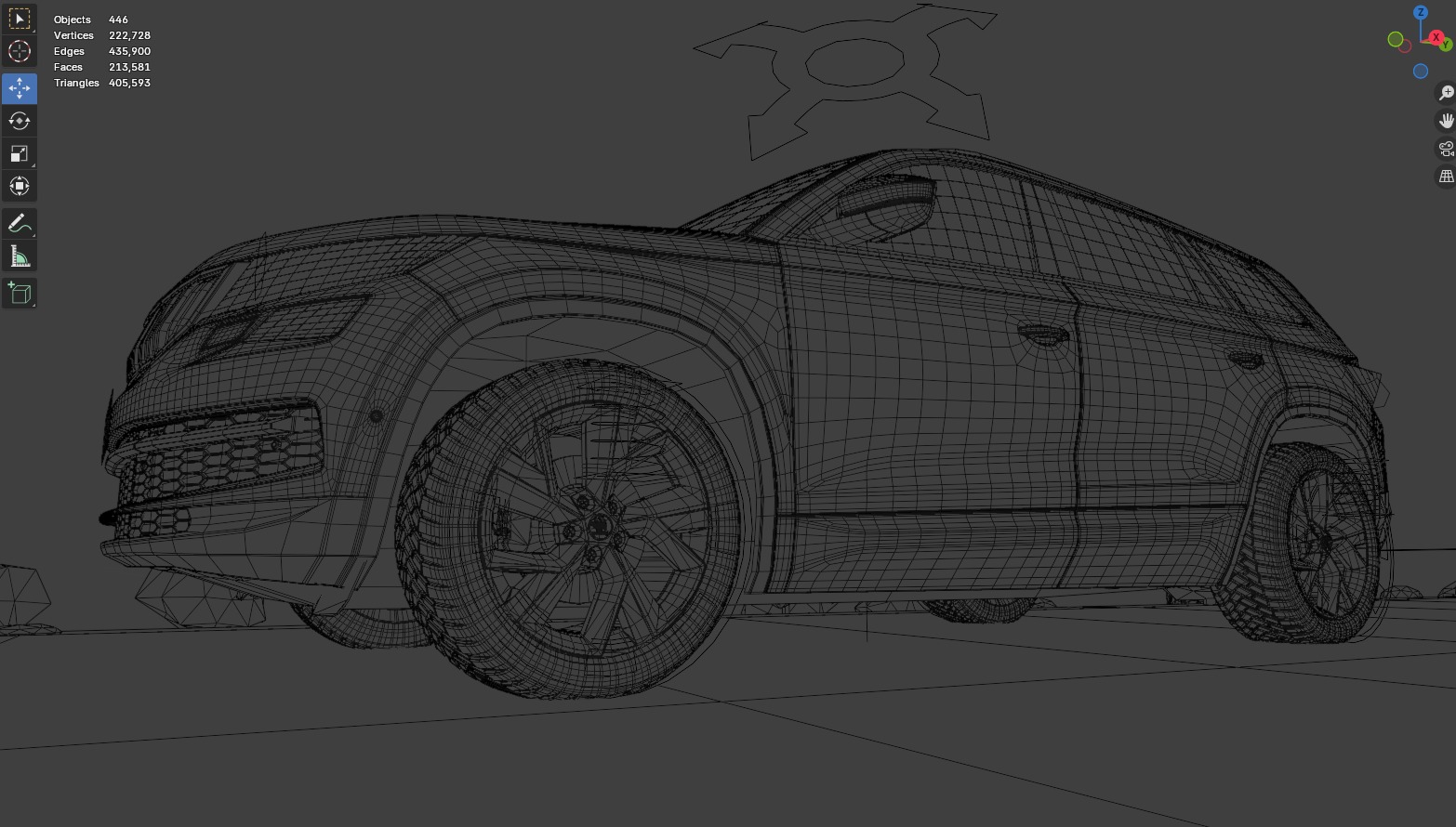 High Quality 3D Model of Skoda Kodiaq 2016 Realistic Game Ready free VR / AR / low-poly 3D model ...