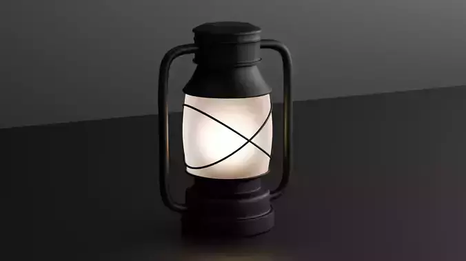 Black Lantern free VR / AR / low-poly 3D model | CGTrader