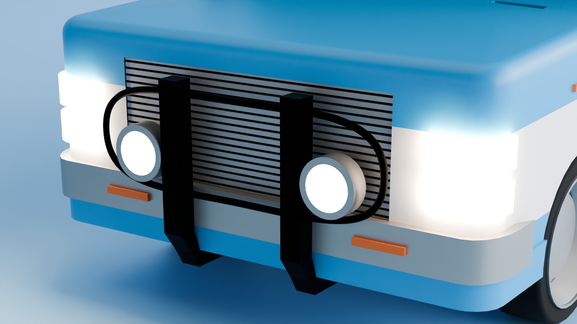 Stylized Vehicle 3D Model free VR / AR / low-poly 3D model | CGTrader