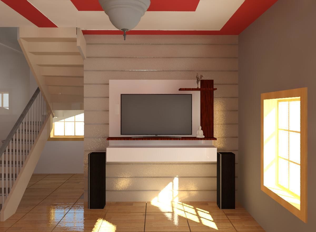 SIMPLE HOUSE INTERIOR AND EXTERIOR DESIGN REVIT free 3D model animated ...